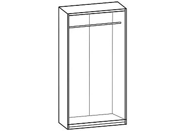 Шкаф SZF 2D "Опен" Gerbor – купить недорого в GoldenPlaza