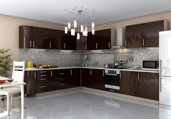 Угловая кухня – купить недорого в интернет-магазине Golden Plaza ...